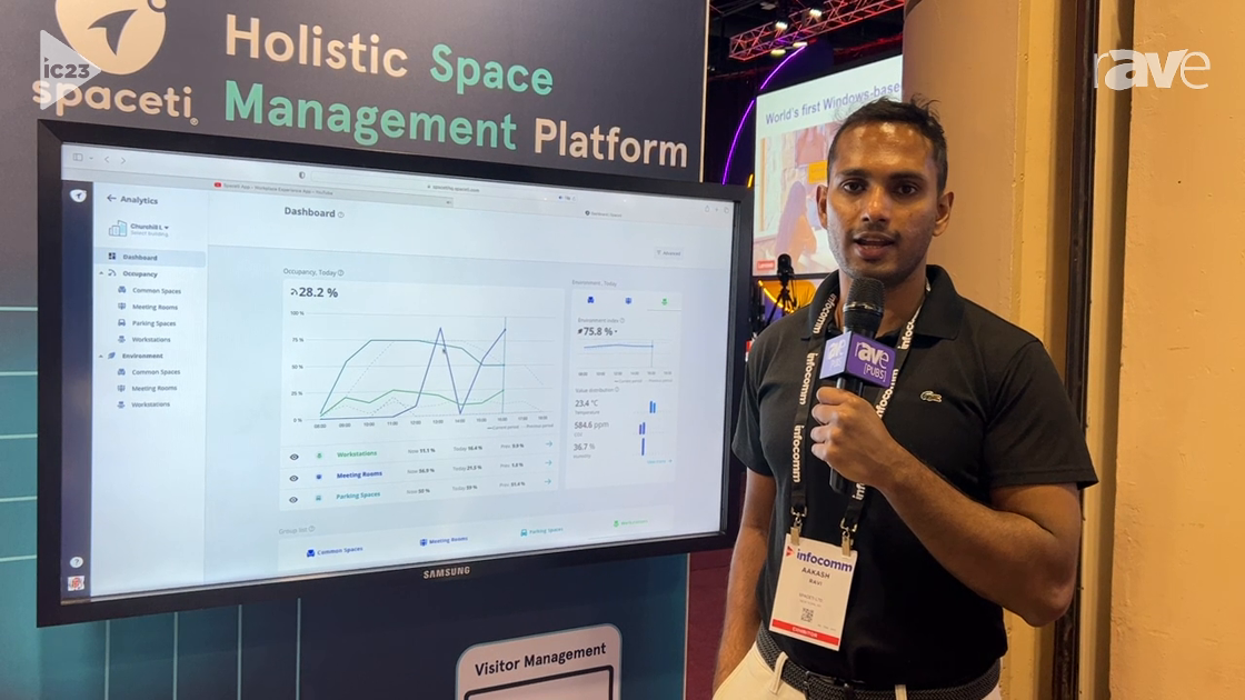 InfoComm 2023: Spaceti Walks Through Its Building and Space Analytics Solution – rAVe [PUBS]