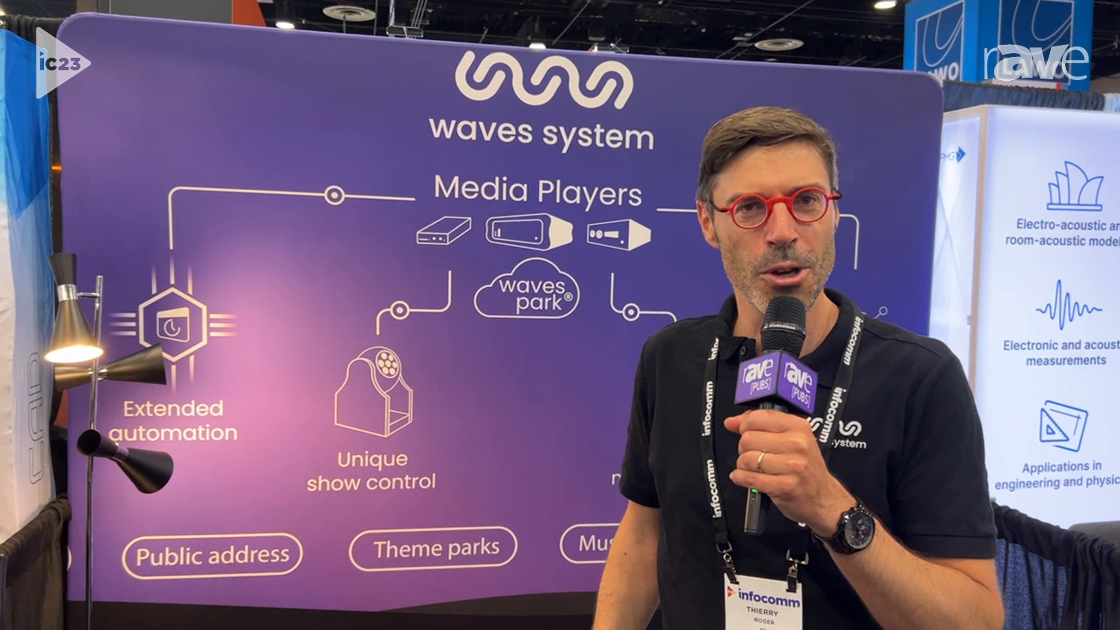 InfoComm 2023: waves system Presents Hypersound Directional Speaker ...