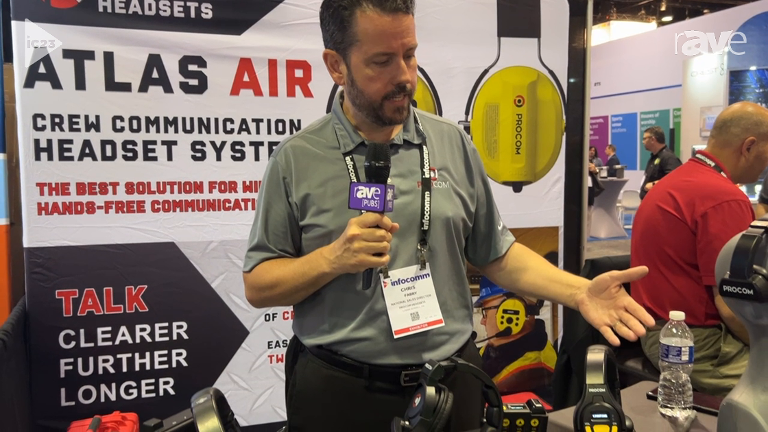 InfoComm 2023: ProCom Headsets Shows All-in-One ProCom Communication Headset System – rAVe [PUBS]