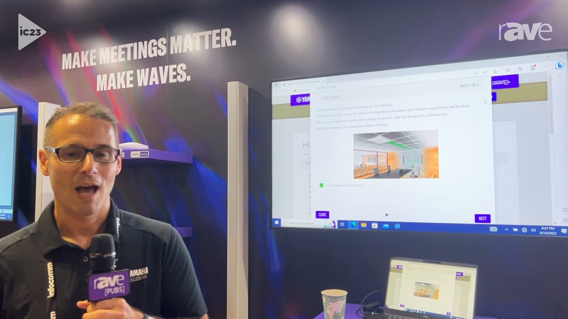 InfoComm 2023: Yamaha Unified Communications Demos Dante-Based ADECIA Custom Communications ...