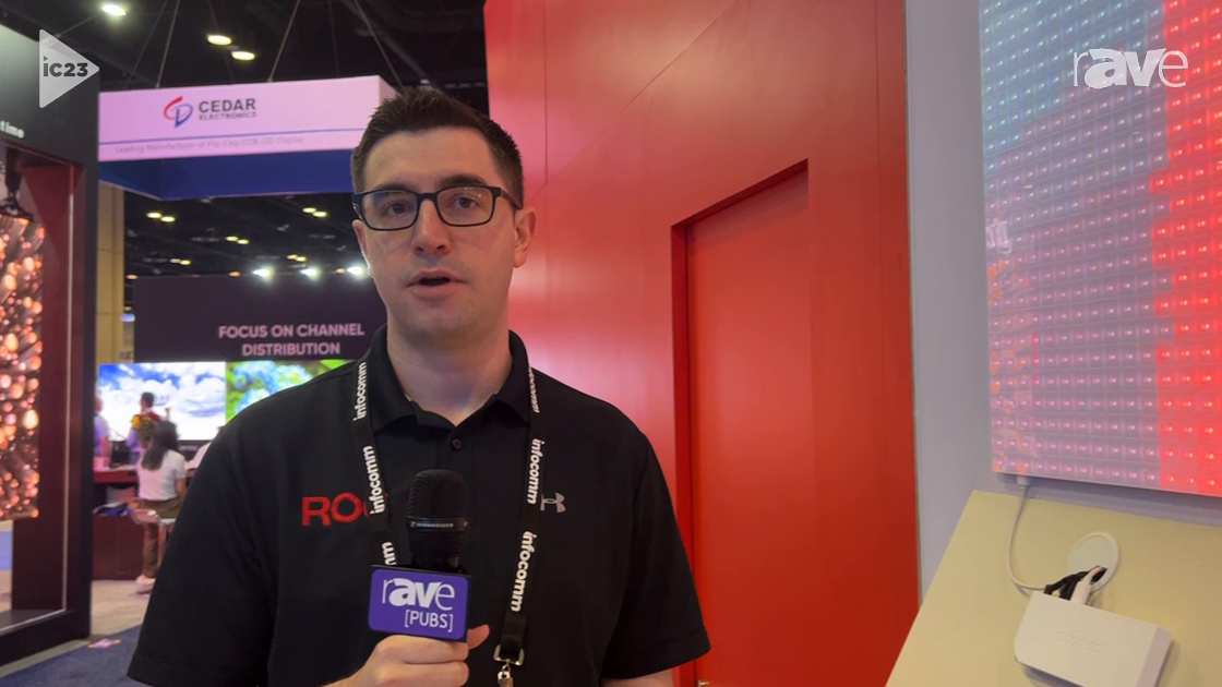 InfoComm 2023: Roe Visual Showcases Self-Mapping Pixelite dvLED Video ...