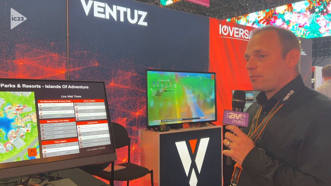 InfoComm 2023: Ventuz Technology Shows Off Ventuz Real-Time Graphic Software – rAVe [PUBS]