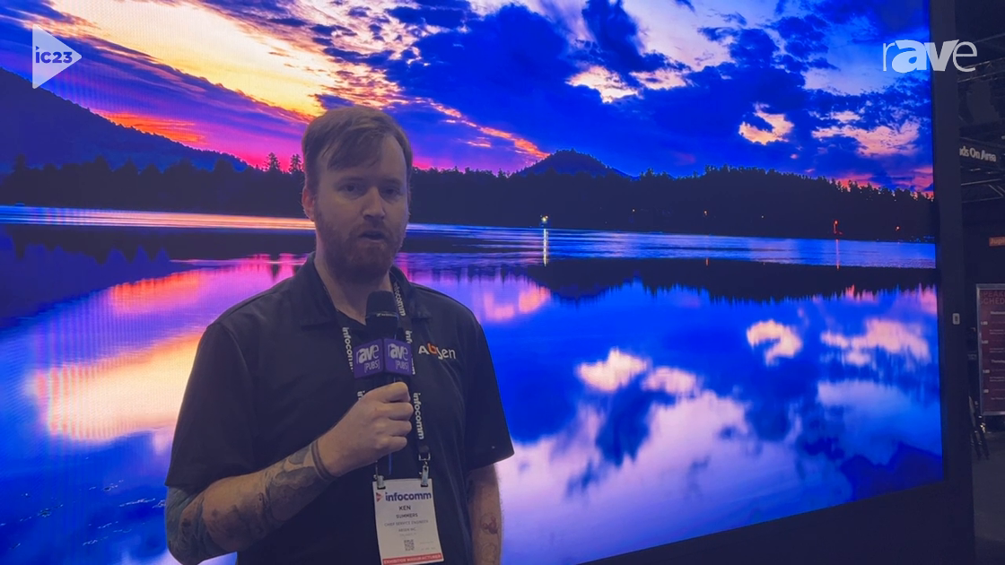 InfoComm 2023: Absen Exhibits Clear Cobalt Series CL1.2 V2 Display with Black Calibration ...