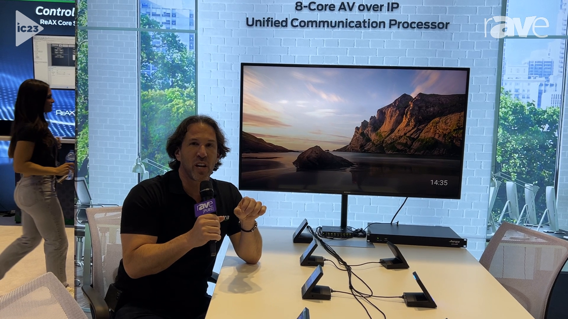 InfoComm 2023: Aurora Multimedia Demos RXT-4D Individual Touch Panels ...
