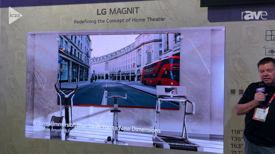 InfoComm 2023: LG Electronics Shows MAGNIT DVLED for Home Theater Applications – rAVe [PUBS]