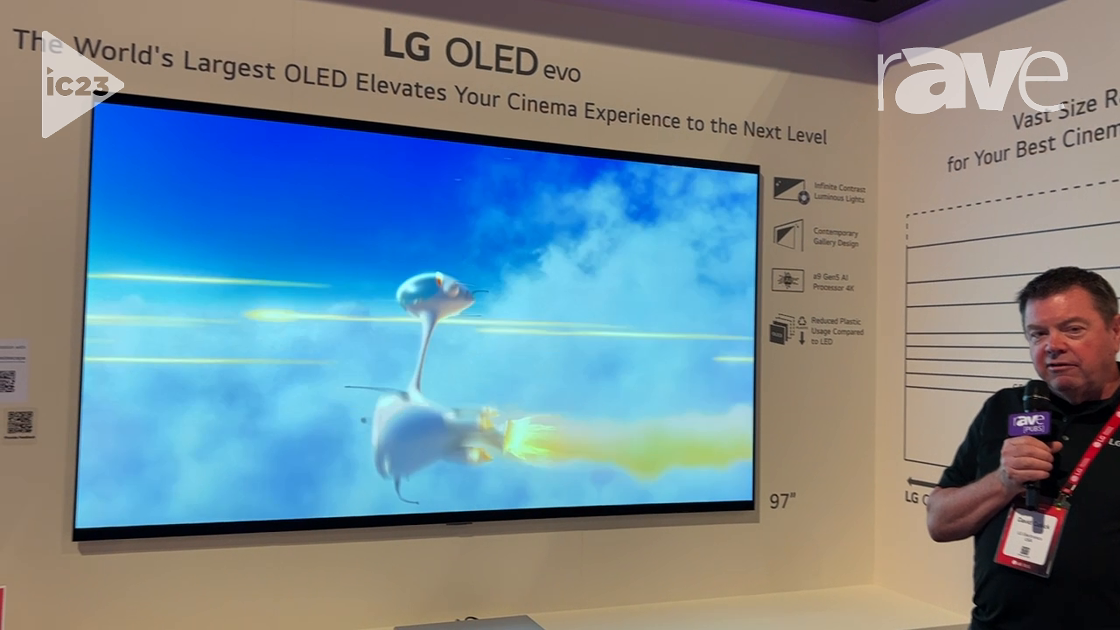 InfoComm 2023: LG Electronics Showcases New 97″ OLED evo Display – rAVe [PUBS]