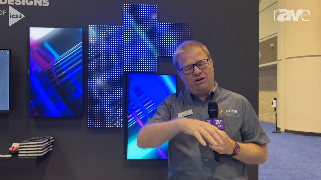 InfoComm 2023: tvONE Shows Green Hippo Media Server for Mapping Video Onto Lighting Fixtures ...