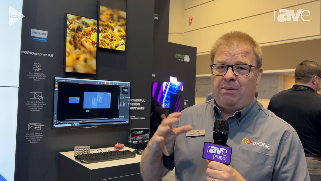 InfoComm 2023: tvONE Explains 8K Source Link Update to CORIOmaster 2 Video Wall Processor – rAVe ...