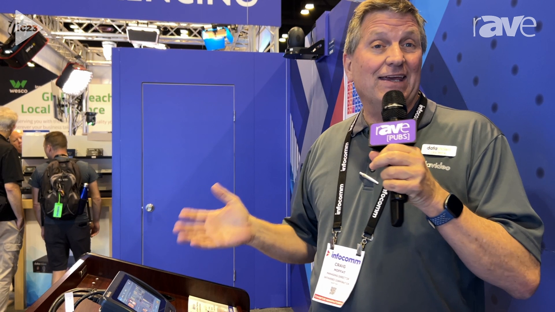 InfoComm 2023: Datavideo Demos New iCAST mini Two-Input 4K Switcher ...