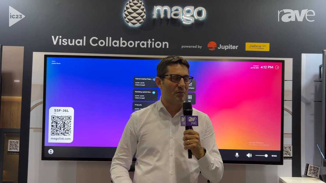 InfoComm 2023: Mago Demos Mago Room With Connected Whiteboard and ...