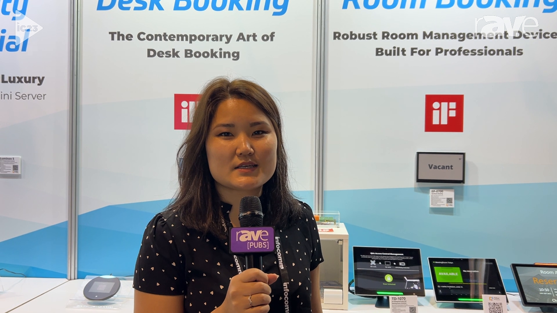 InfoComm 2023: Qbic Technology Shares EP Series Room Management Devices EP-0700 and EP-0400 ...