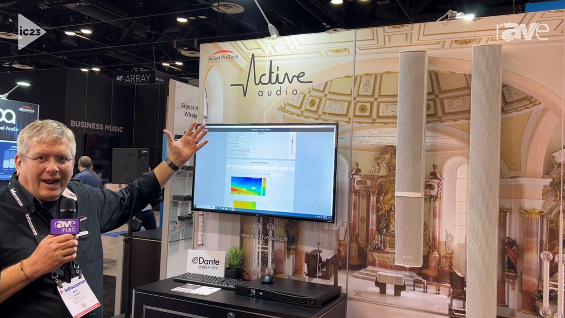 InfoComm 2023: Allied Protech Introduces Active Audio Step Array Range ...