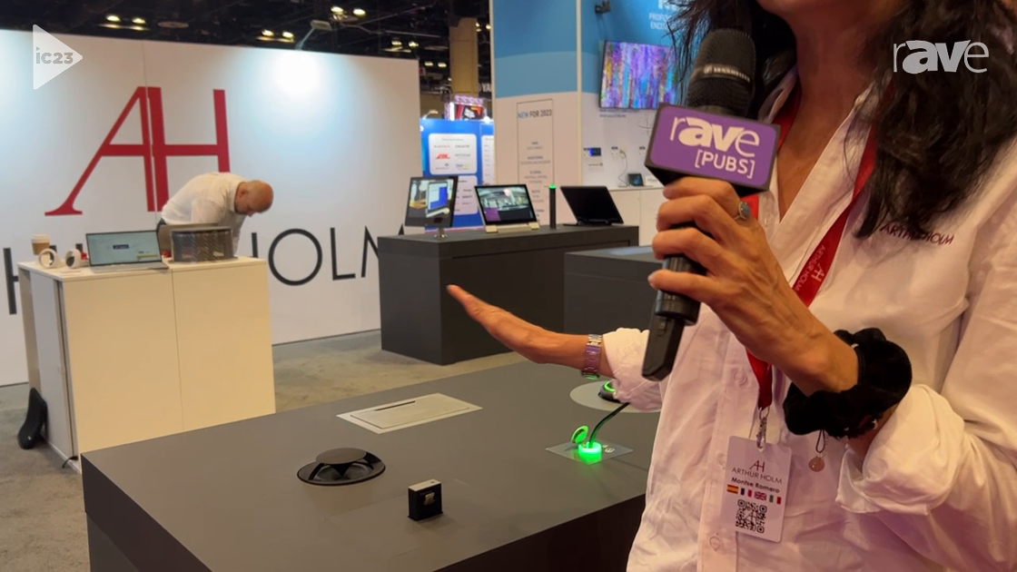 InfoComm 2023: Arthur Holm Demos Dynamic Retractable Cables with Bluetooth Controls – rAVe [PUBS]