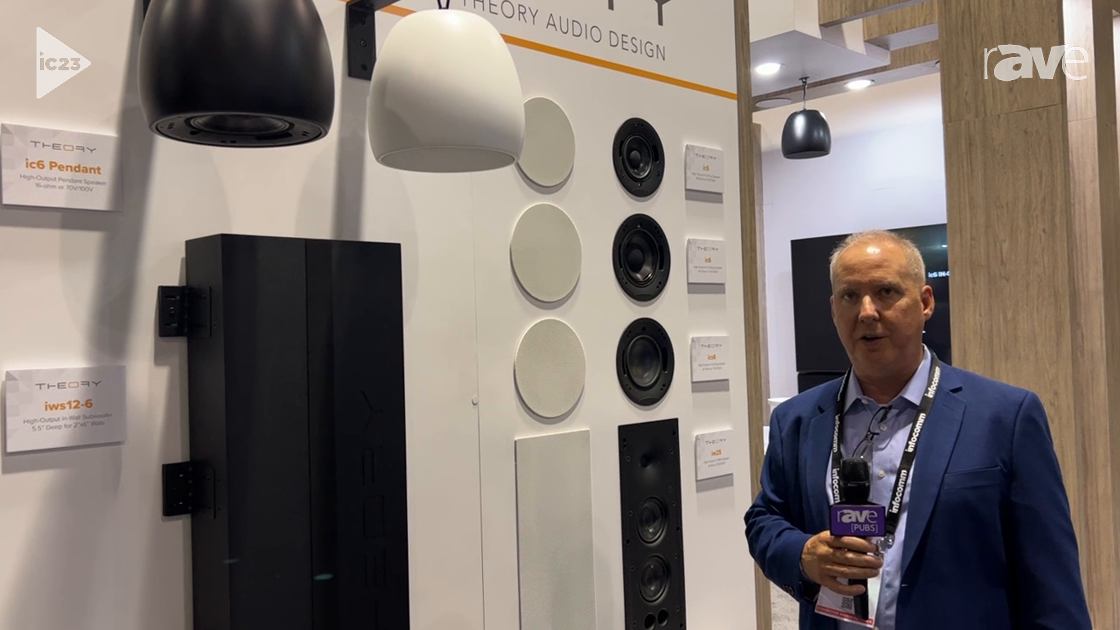 InfoComm 2023: Theory Professional Features iws12 12″ In-Wall, -Ceiling ...