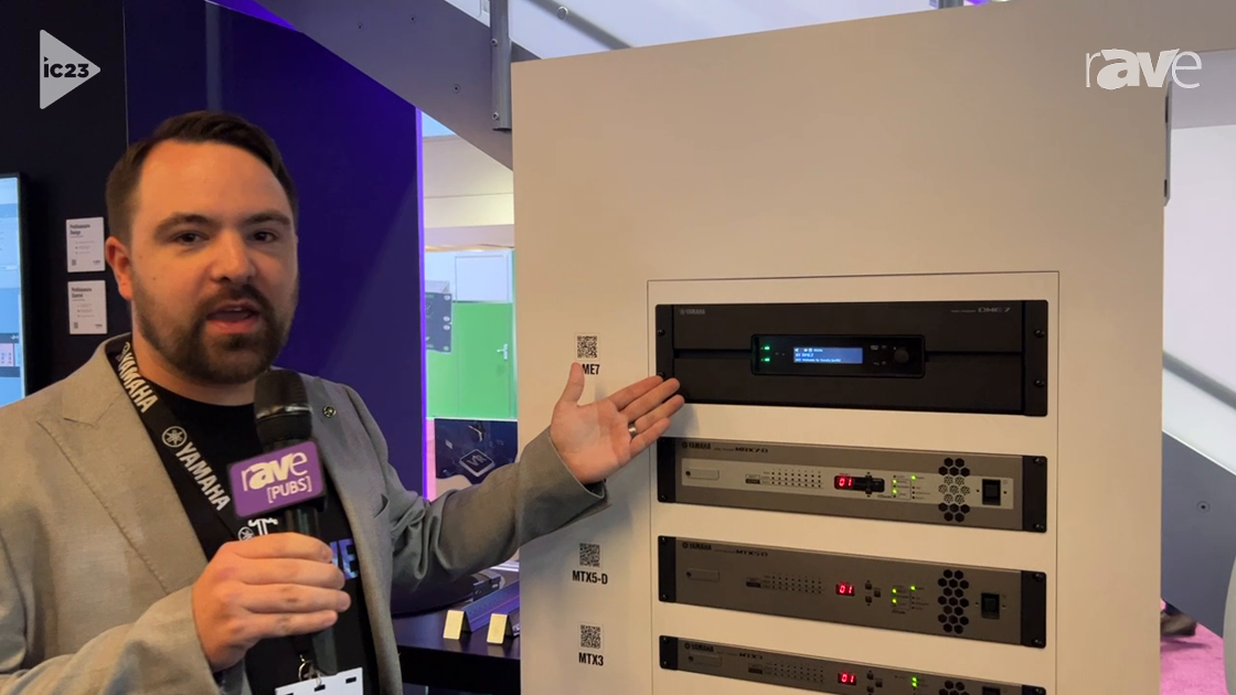 InfoComm 2023: Yamaha Presents DME7 Open Architecture 96kHz Digital Signal Processor – rAVe [PUBS]