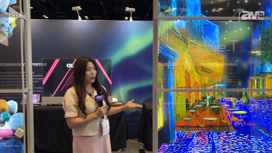 InfoComm 2023: DAL Intros Scalable, Transparent OLED Video Wall – rAVe ...
