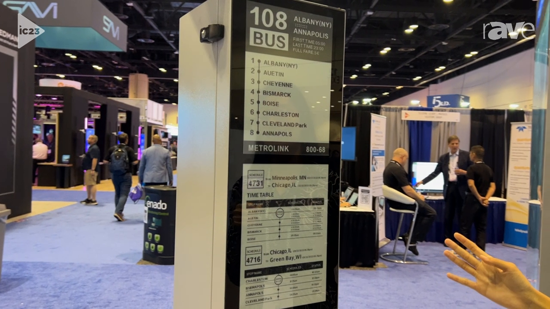 InfoComm 2023: Nanov Shows 32.2″ Solar-Powered E-Ink Display with Push ...