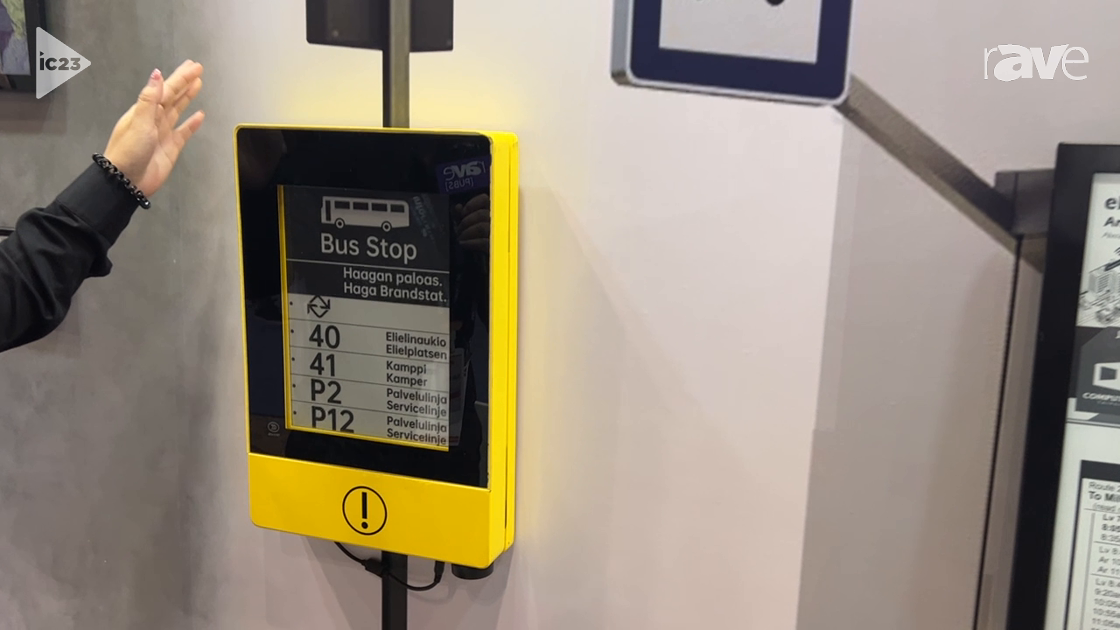 InfoComm 2023: SEEKINK Intros S133 IP65 EInk Transportation Signs ...