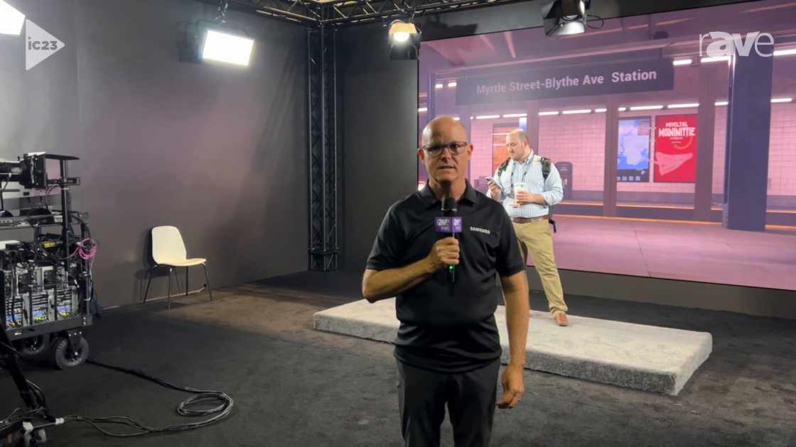 InfoComm 2023: Samsung Demos The Wall Virtual Production with In-Camera ...