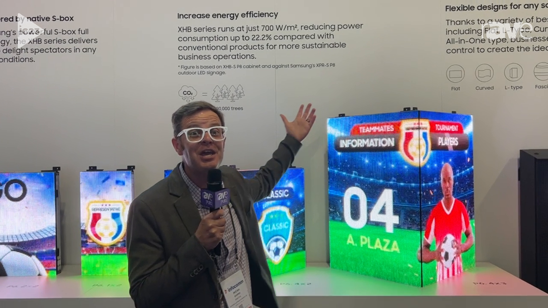 InfoComm 2023: Samsung Features Stadium Outdoor XHB Series Signage ...
