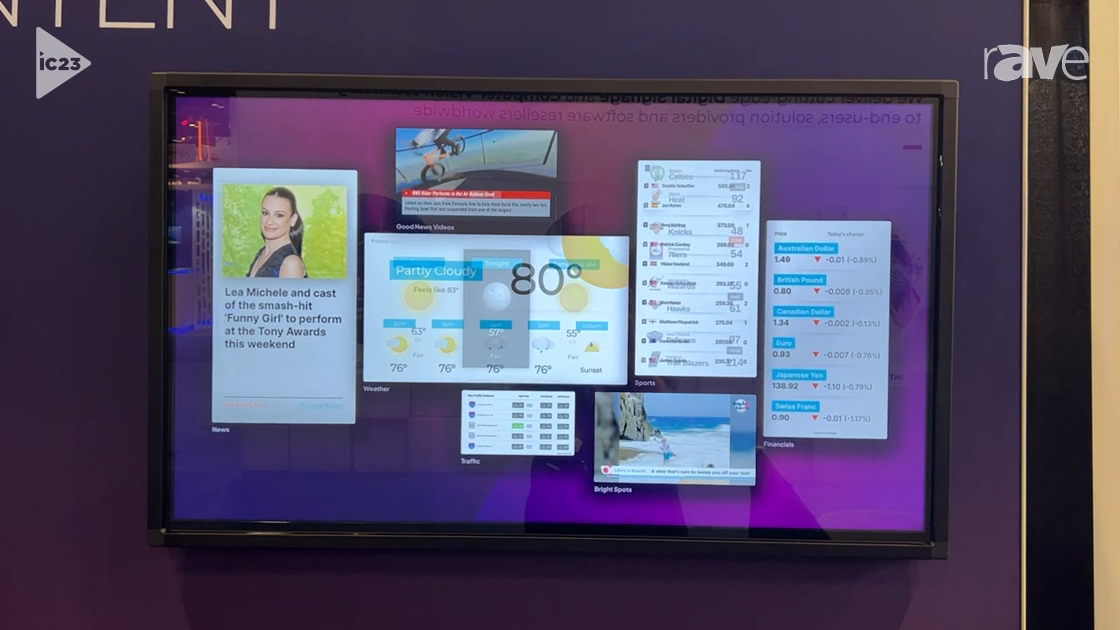 InfoComm 2023: Screenfeed Tells rAVe About Its Digital Signage Content Offerings – rAVe [PUBS]