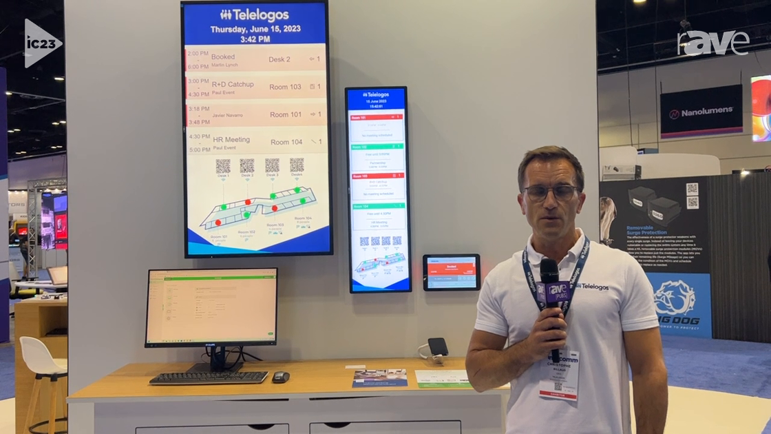 InfoComm 2023: Telelogos Presents Meeting4Display Workspace Management ...