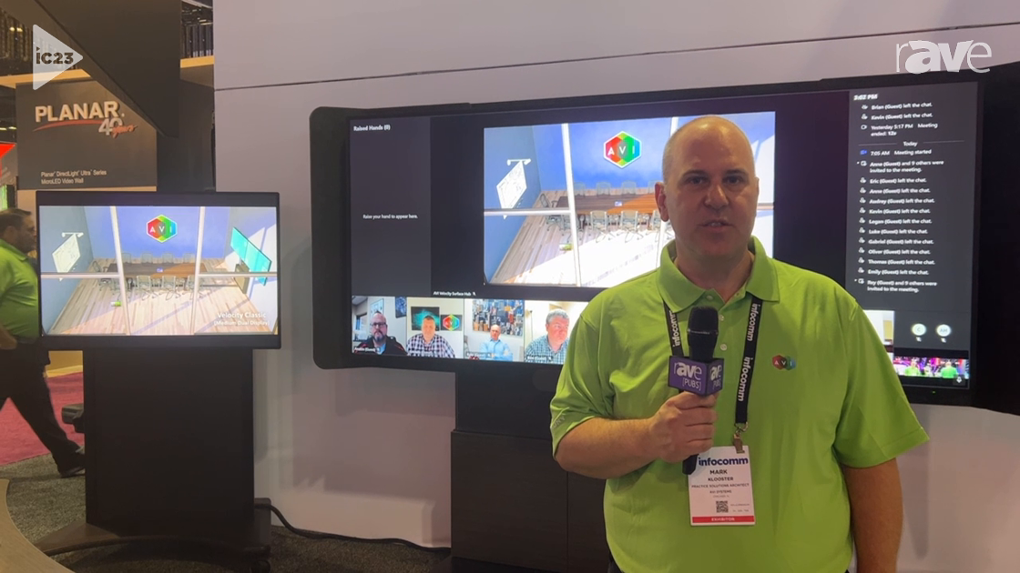 InfoComm 2023: AVI Systems Shows Velocity Signature Meeting Space for ...