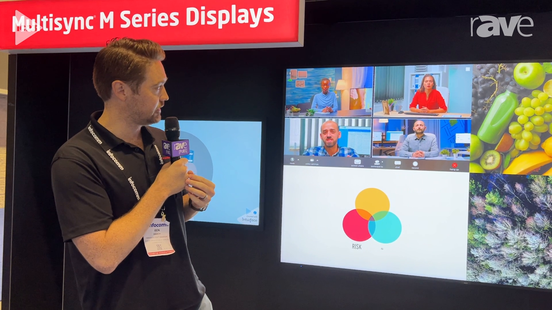 InfoComm 2023: Sharp/NEC Demos Multisync M981 Display with Simultaneous ...