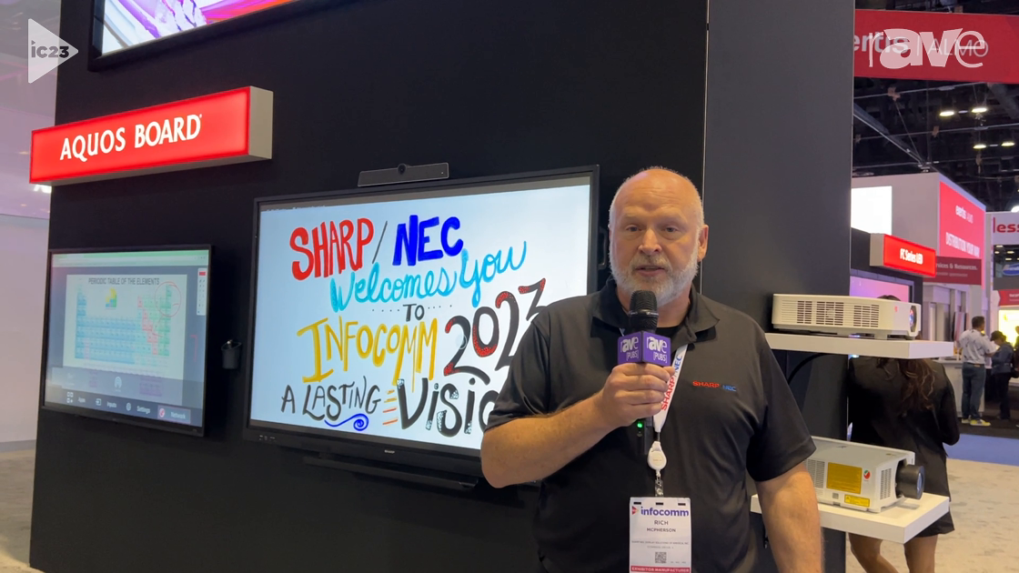 InfoComm 2023: Sharp/NEC Shares PV800UL Laser Projector Using All Previous Lenses – rAVe [PUBS]
