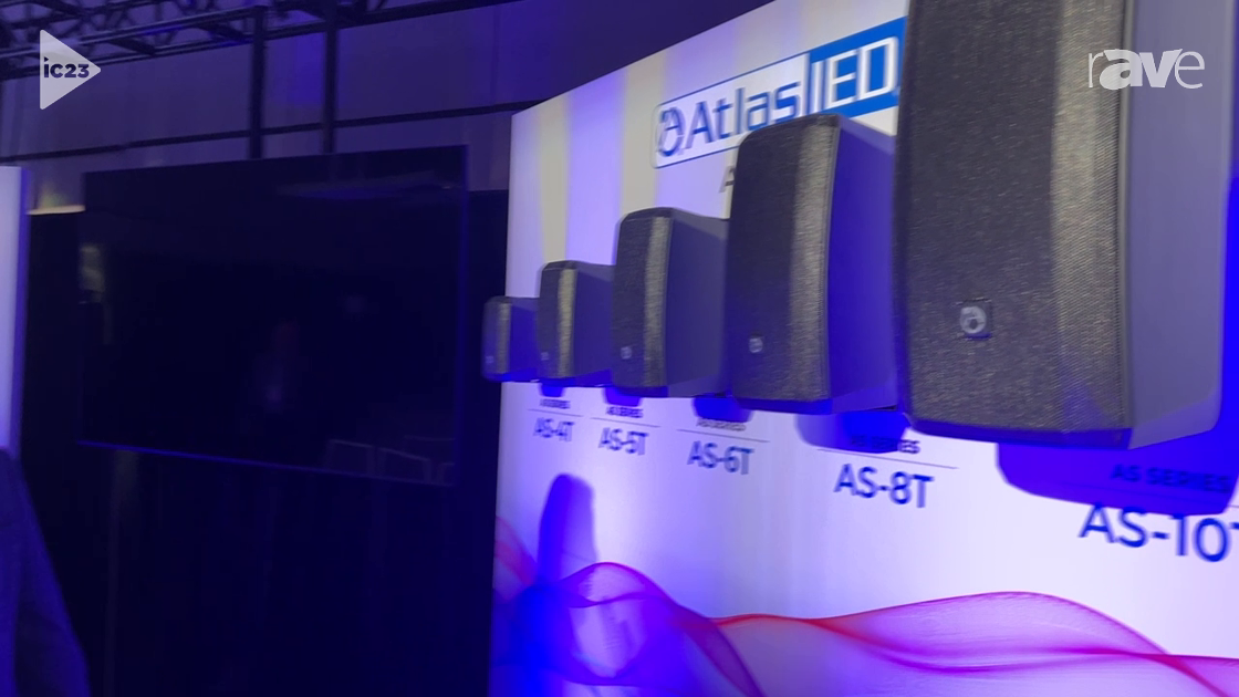 InfoComm 2023: AtlasIED Shows AS Series Outdoor Surface-Mount Loudspeakers, Intros AS-10ST ...