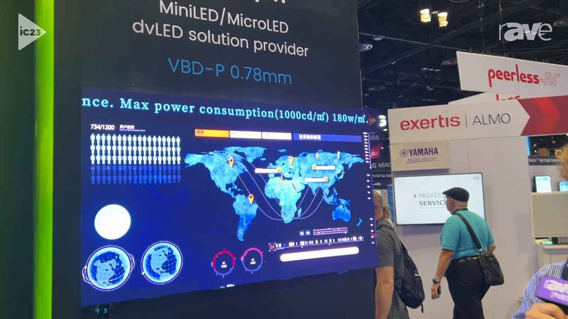 InfoComm 2023: CreateLED Shows VBD-P 0.78-mm dvLED Display With Max Power Consumption of 180 ...