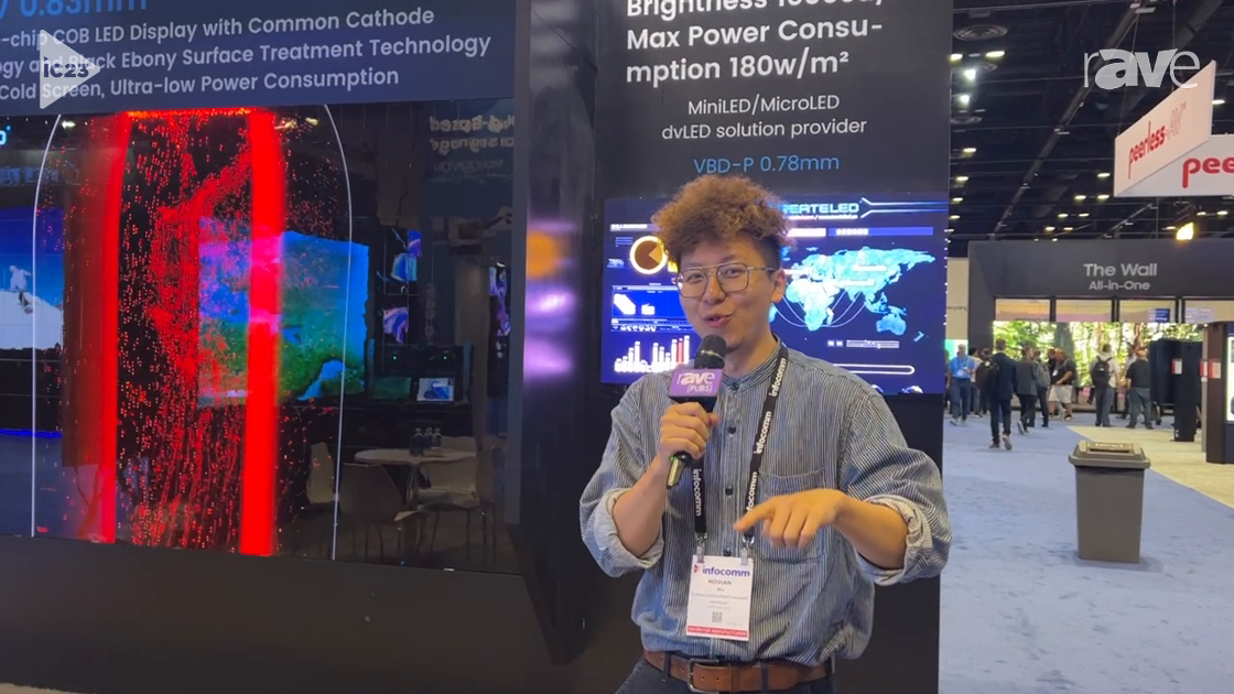 InfoComm 2023: CreateLED Features VBD-V 0.83-mm Flip-Chip COB dvLED Display – rAVe [PUBS]