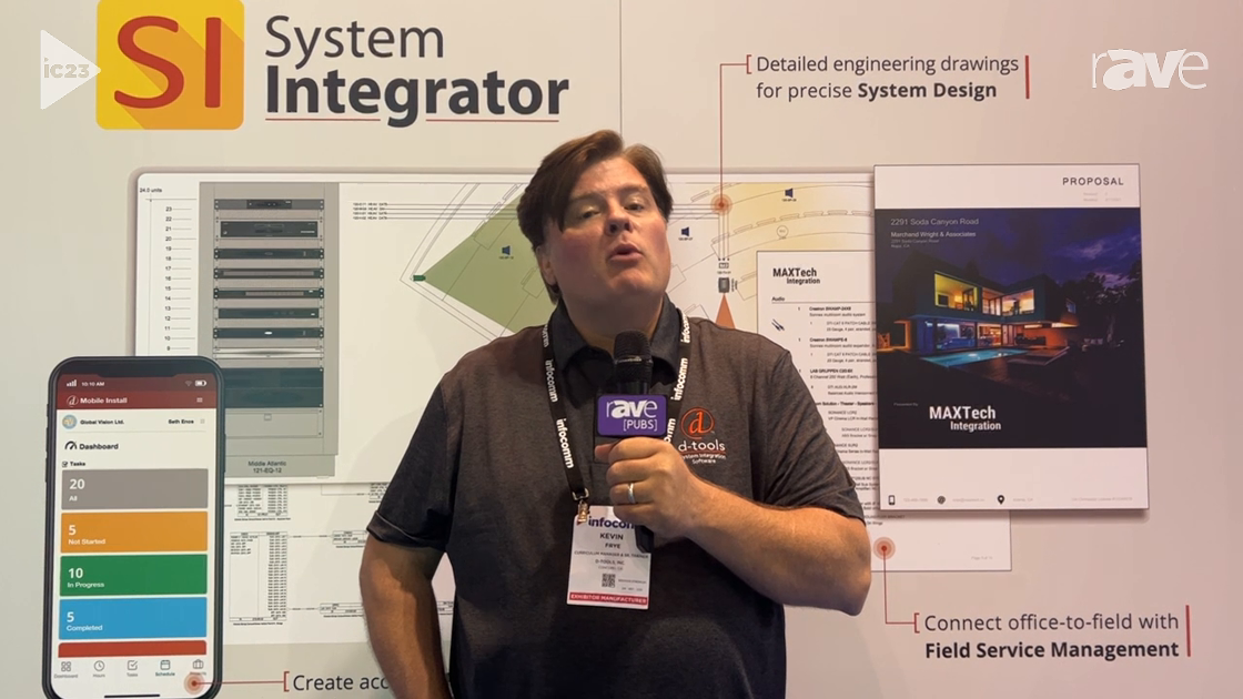InfoComm 2023: D-Tools Highlights SI System Integrator Business ...