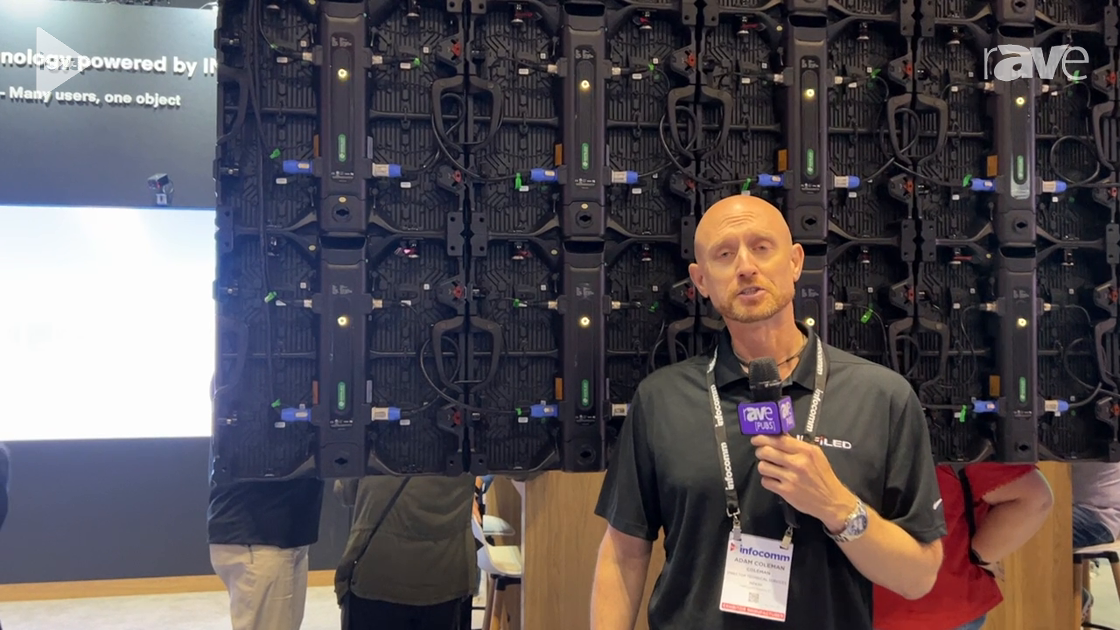 InfoComm 2023: INFiLED Shows Intros Deep Black dvLED Display for Rental With Unique Edge ...