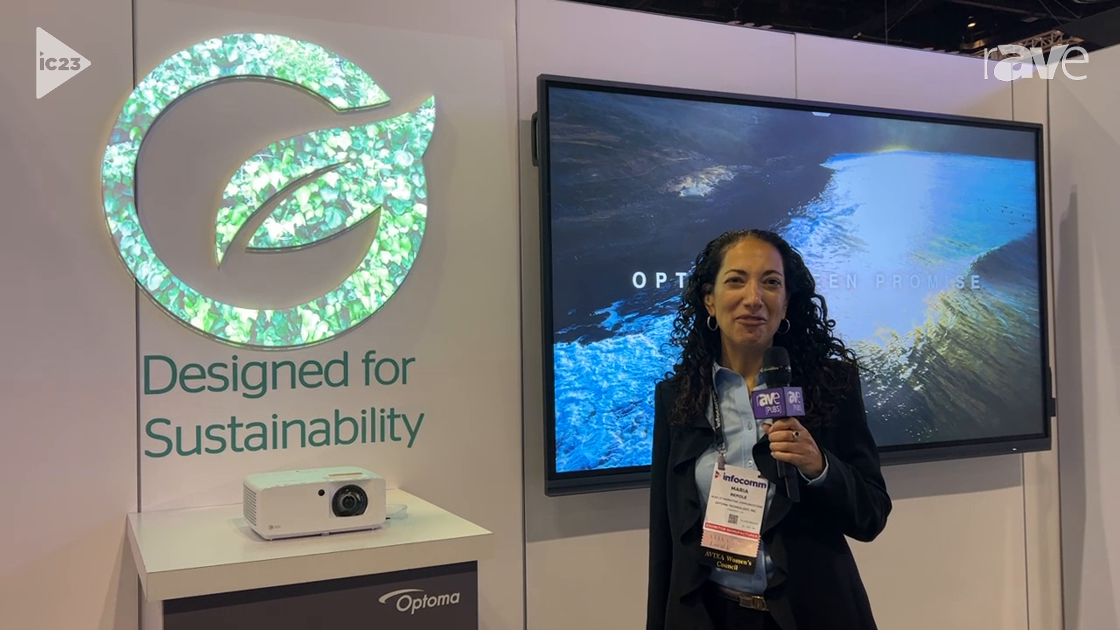 InfoComm 2023: Optoma Announces ZH450ST Green Promise Eco-Friendly Short Throw Laser Projector ...