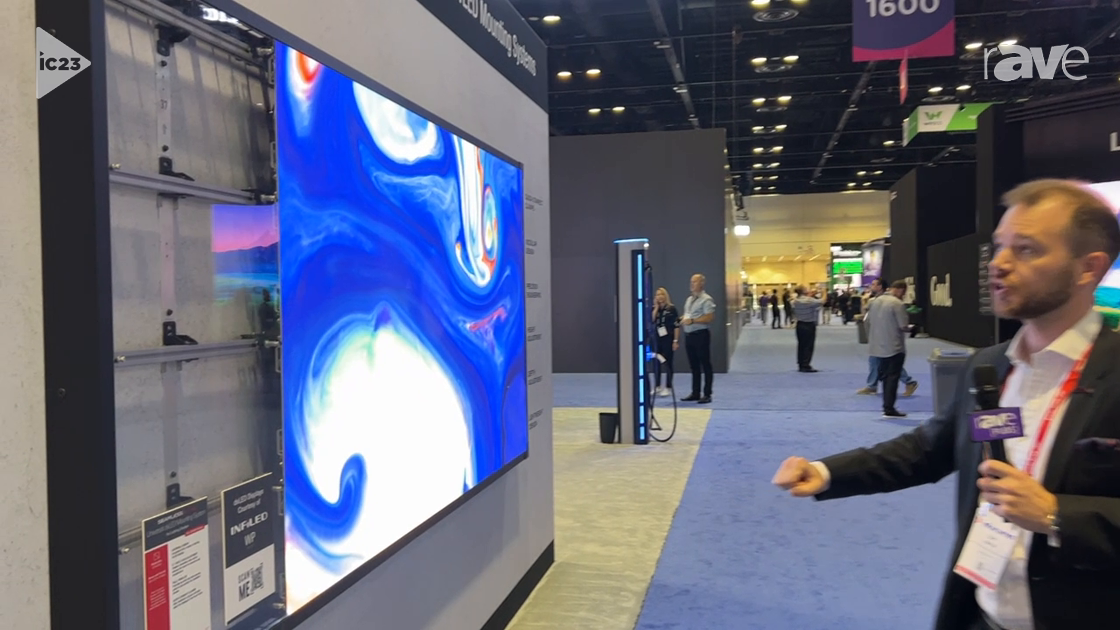 InfoComm 2023: Peerless-AV Intros DS-LEDUNV Universal Seamless Mounting ...