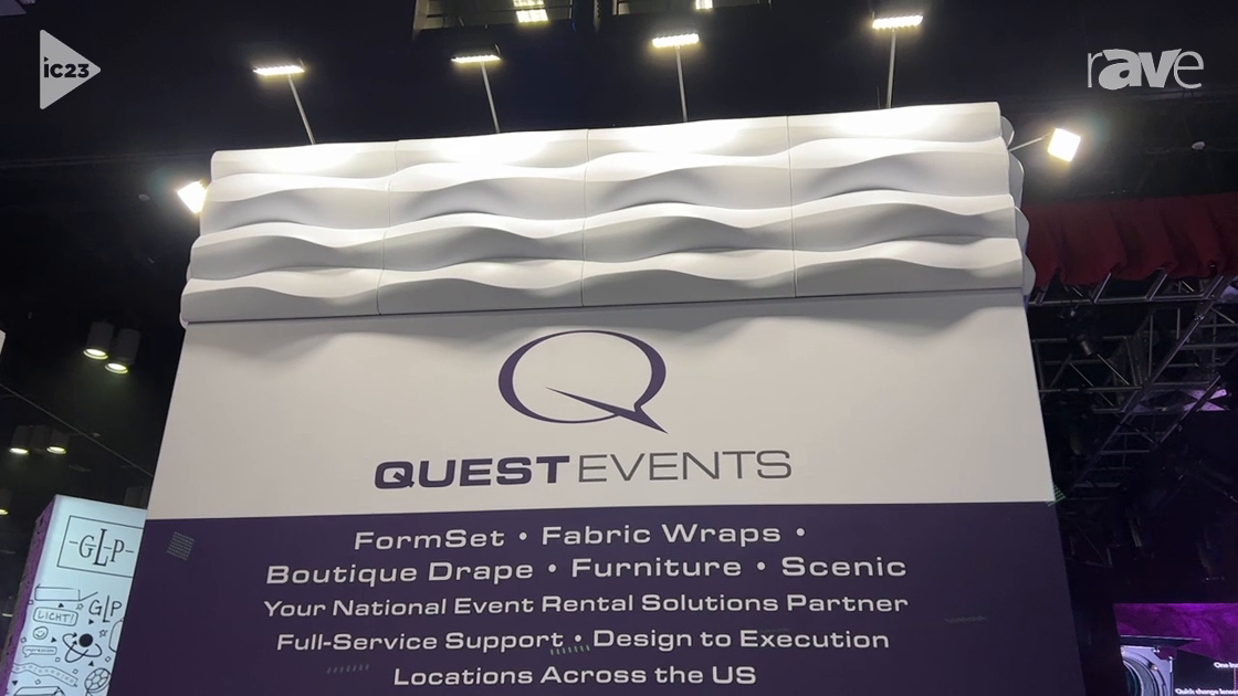 InfoComm 2023: Quest Events Showcase FormSet Wall System with Nirvana ...