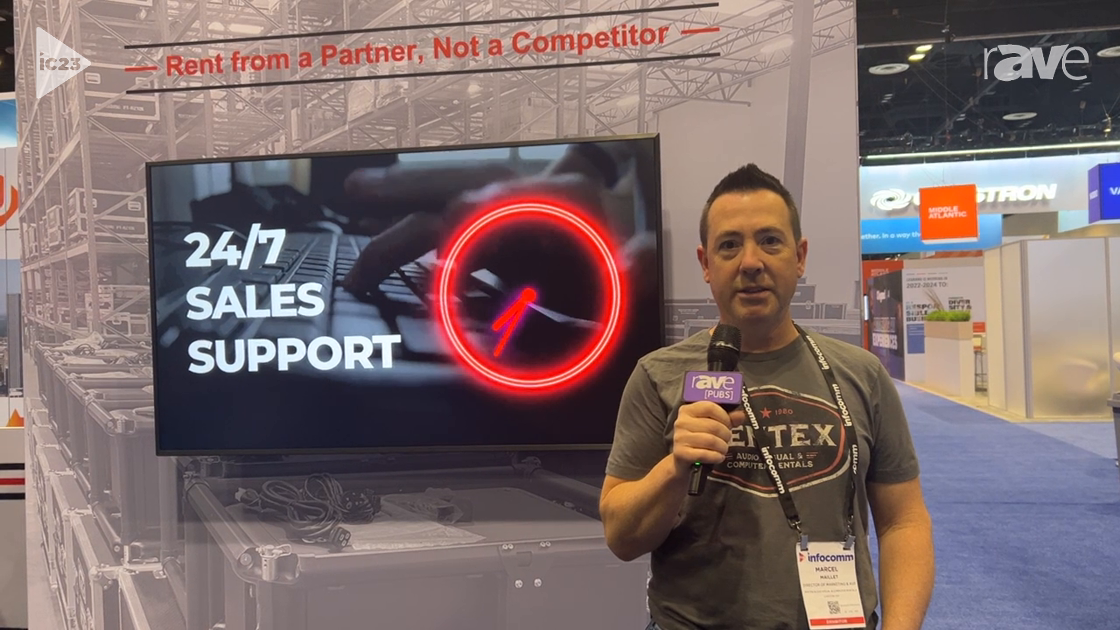 InfoComm 2023: Rentex AV Rentals Gives Overview of AV Equipment Rental Offerings – rAVe [PUBS]