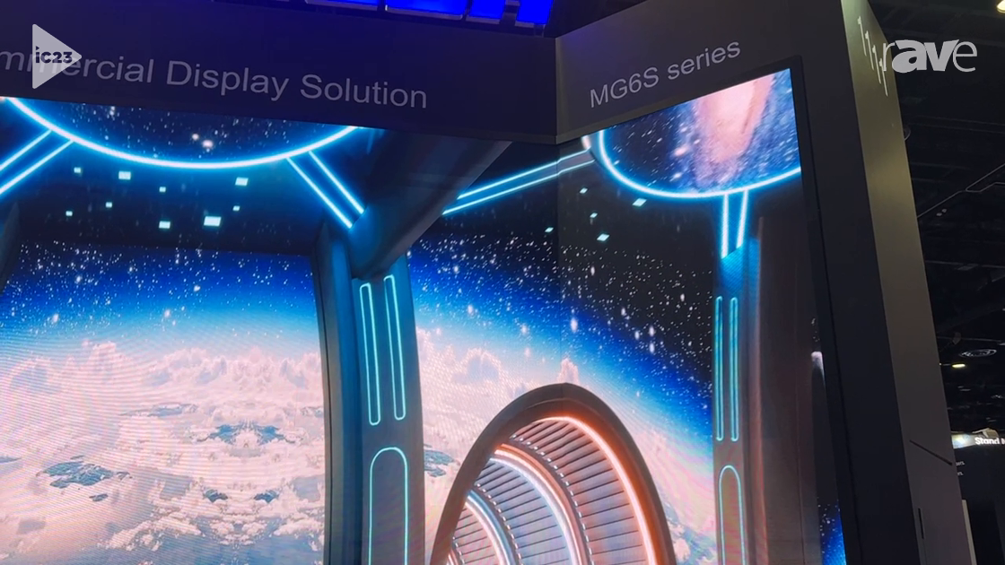 InfoComm 2023: YES TECH LED Display Showcases MG6S Indoor 1.9-mm dvLED Display – rAVe [PUBS]