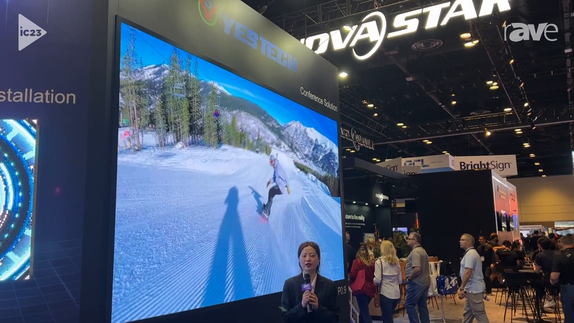 InfoComm 2023: YES TECH LED Display Intros dvLED Display M Nano II Series With Flip-Chip ...