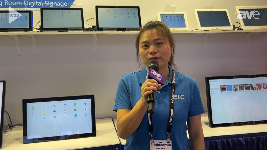 InfoComm 2023: Shenzhen Electron Technology Co. Features Android Room Booking Digital Signage ...