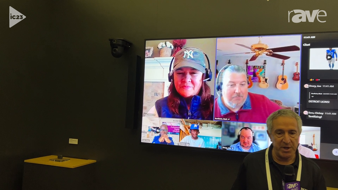 InfoComm 2023: Sony Shows Various Sony Components in MS Teams Front Row Solution for ...