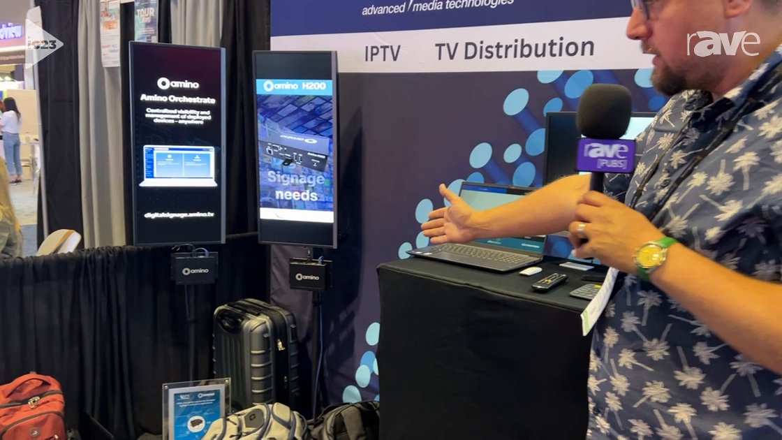 InfoComm 2023: Amino Showcases 4K PoE Media Player and Device Remote Management Solution – rAVe ...