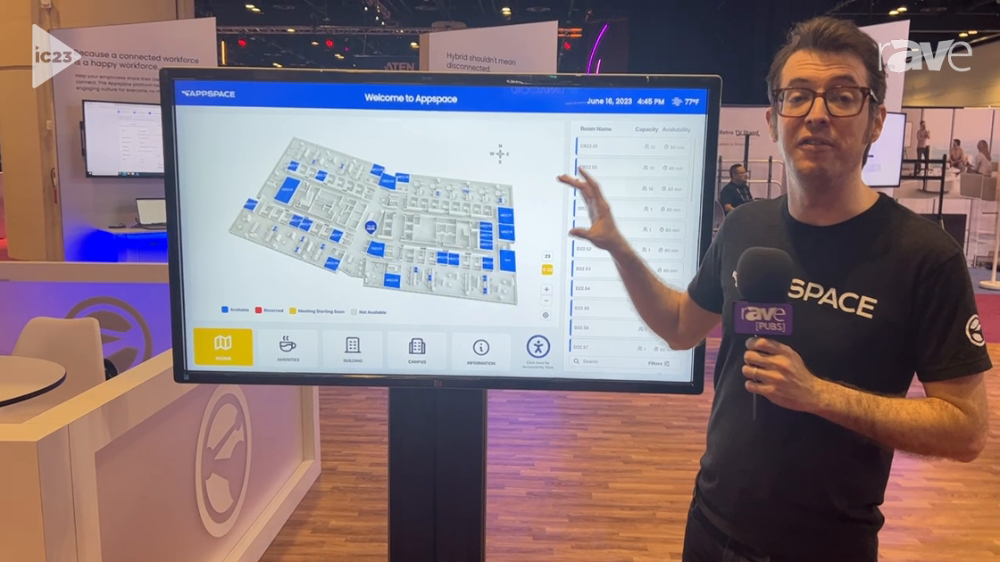 InfoComm 2023: Appspace Showcases Appspace Wayfinding Kiosk Solution ...