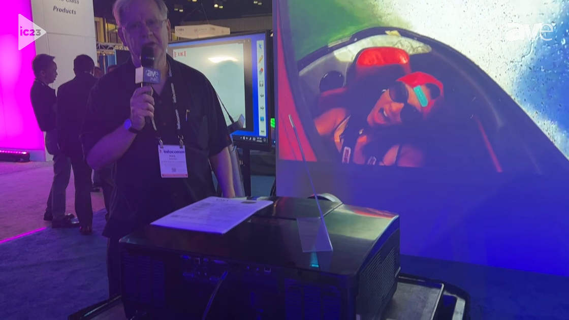 InfoComm 2023: EIKI Showcases 18000-Lumen V1800 Laser Projector for ...
