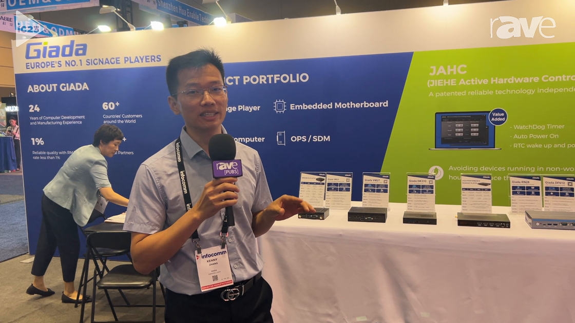 InfoComm 2023: Giada Presents High-Performance 4K Digital Signage Player – rAVe [PUBS]