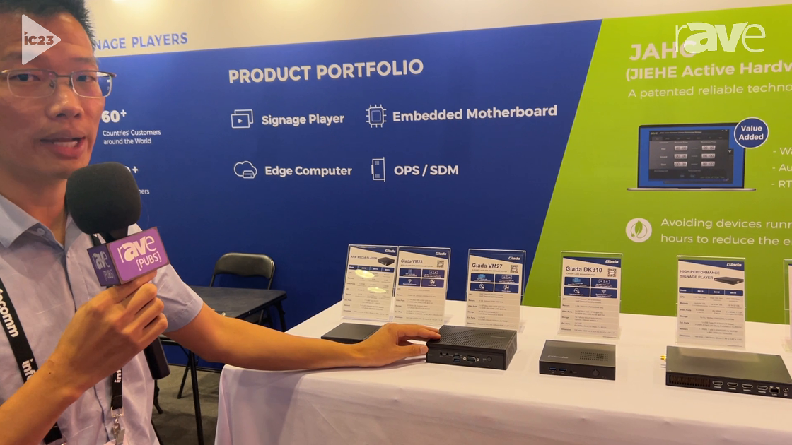 InfoComm 2023: Giada Talks about Giada VM27 Entry-Level Media Player ...
