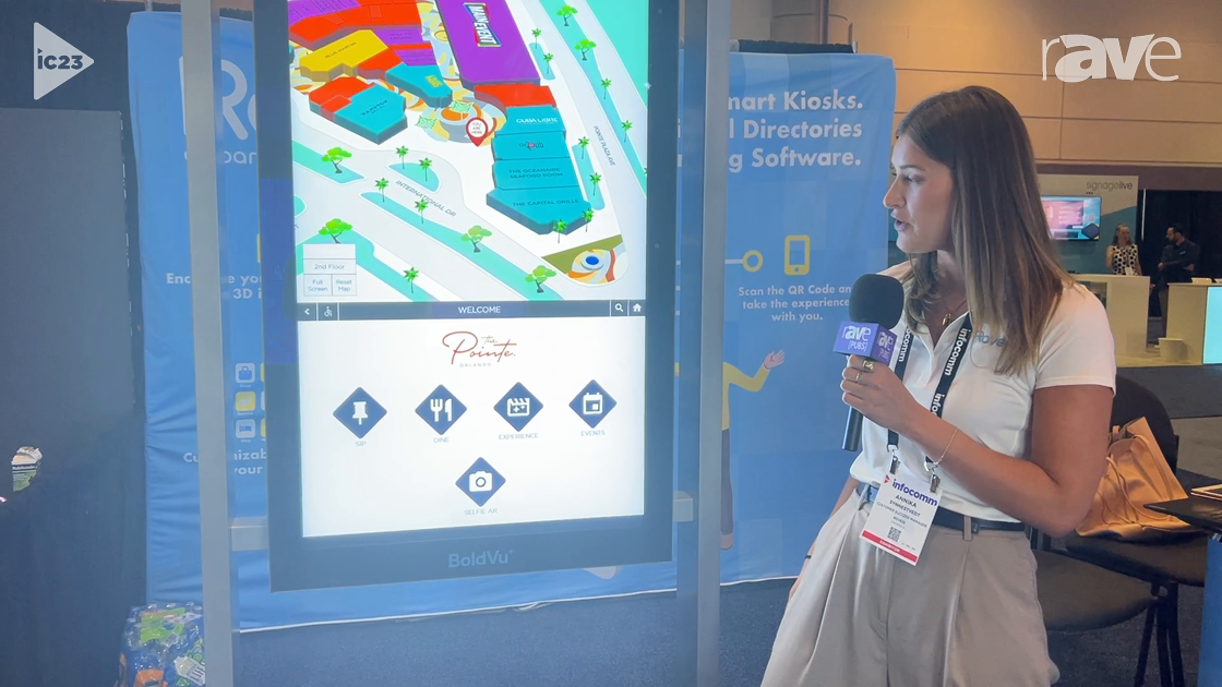 InfoComm 2023: RoveIQ Shows Smart Kiosks for Digital Directories, Wayfinding with Photobooth ...