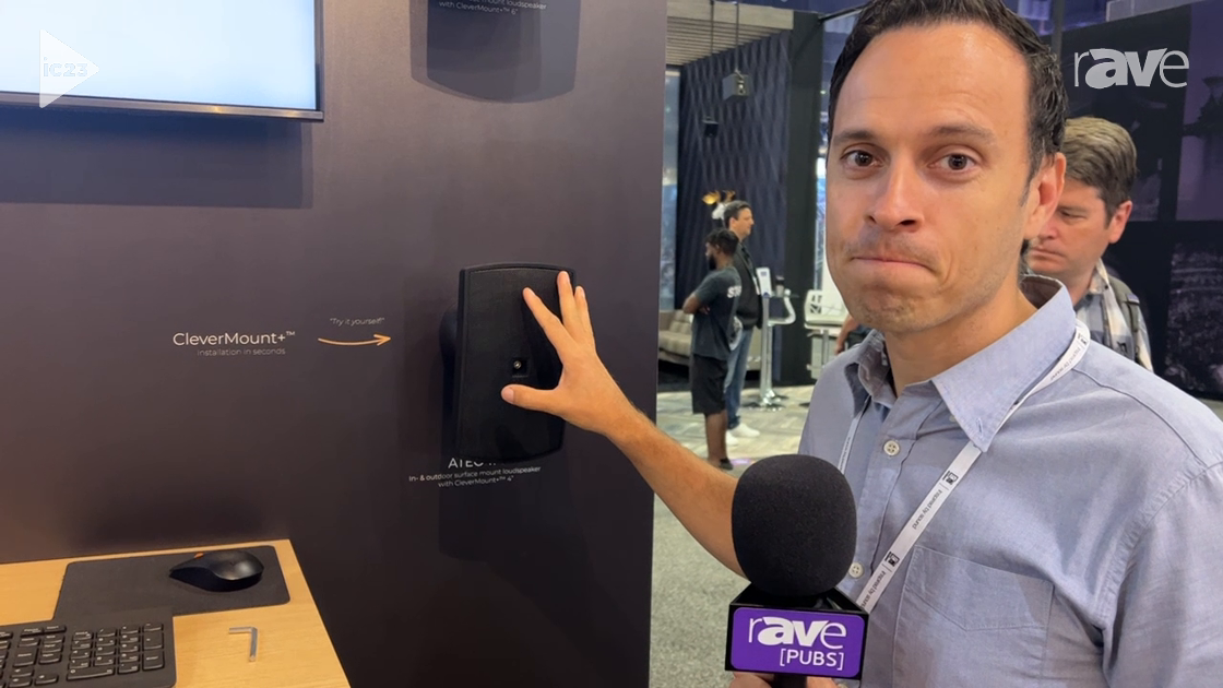 InfoComm 2023: AUDAC Demos ATEO4M Indoor/Outdoor Surface-Mount ...