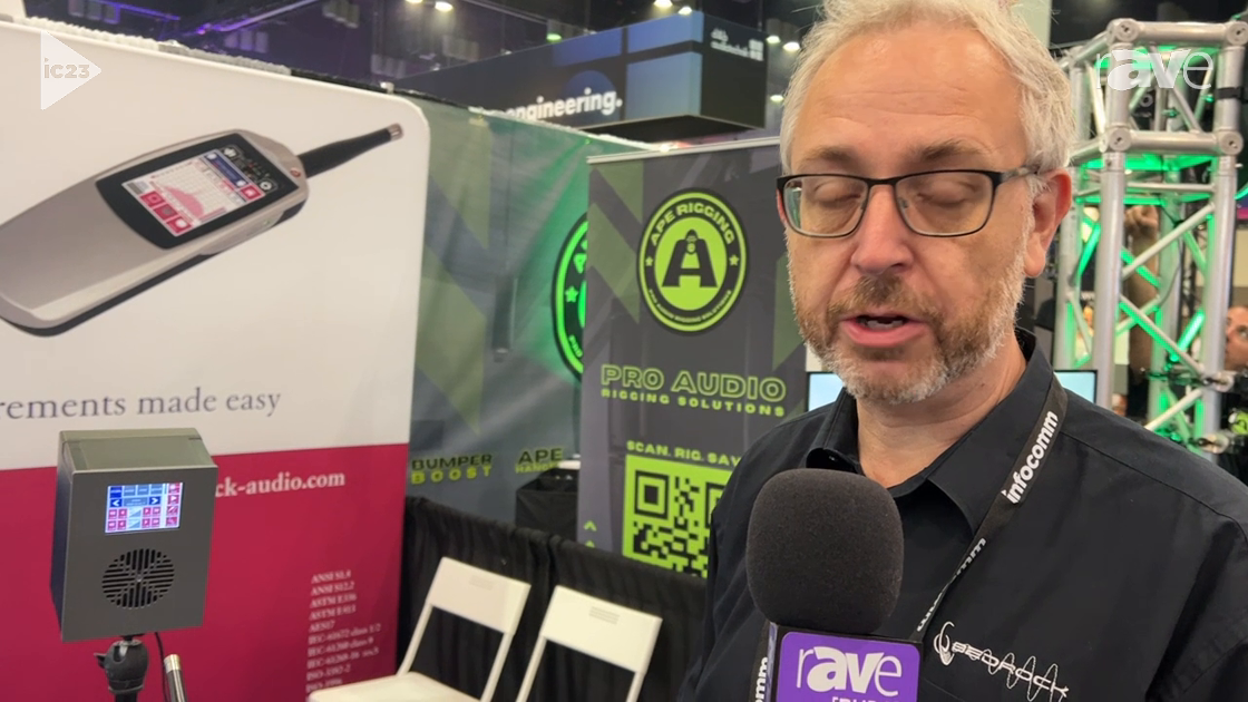 InfoComm 2023: Bedrock Audio Demos AM100 Class 1/Type 1 Acoustic Measuring Instrument – rAVe [PUBS]